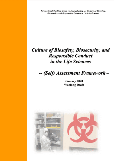 Culture of Biosafety, Biosecurity, and Responsible Conduct in the Life ...